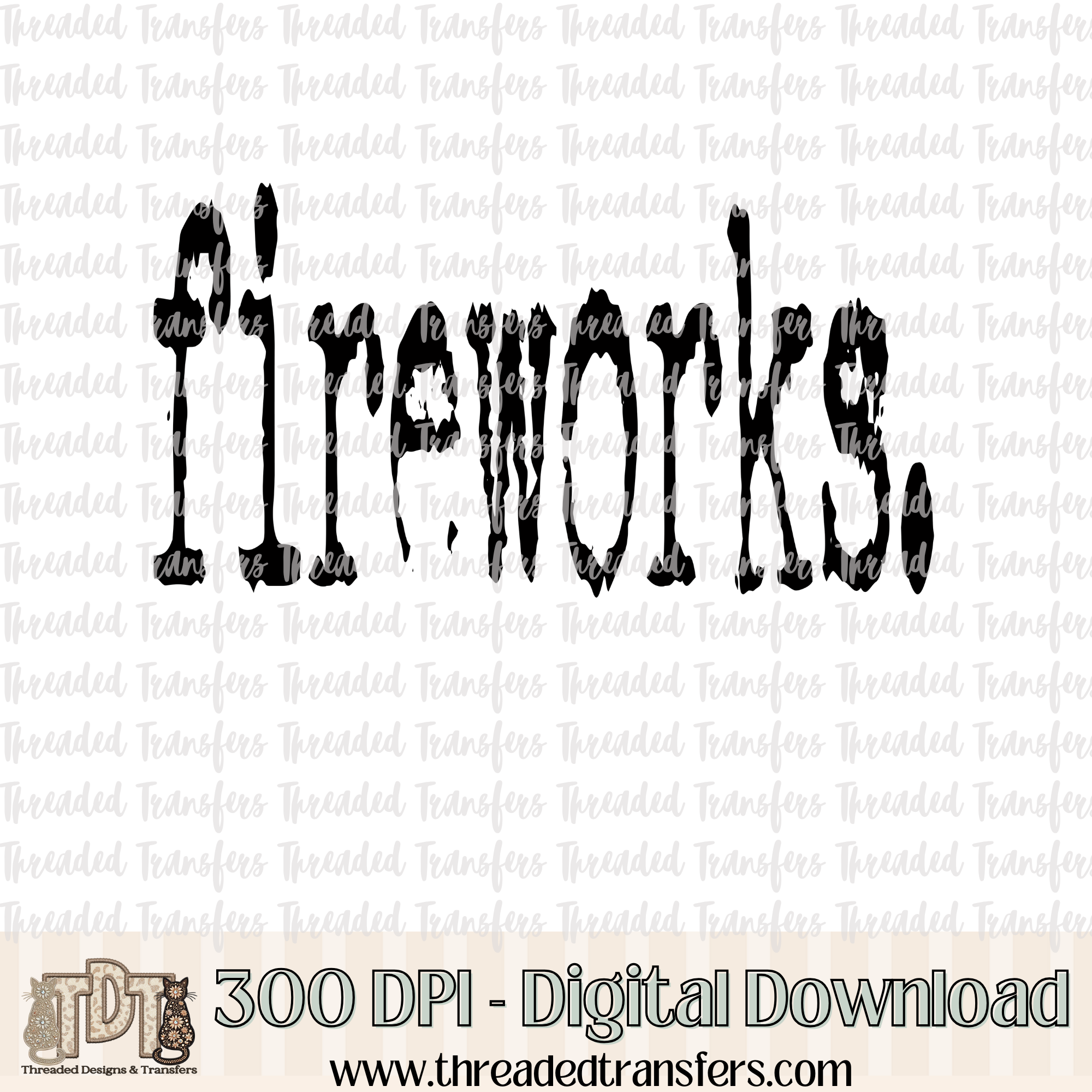 Fireworks Typography Digital Design Download (PNG Format - no product ...