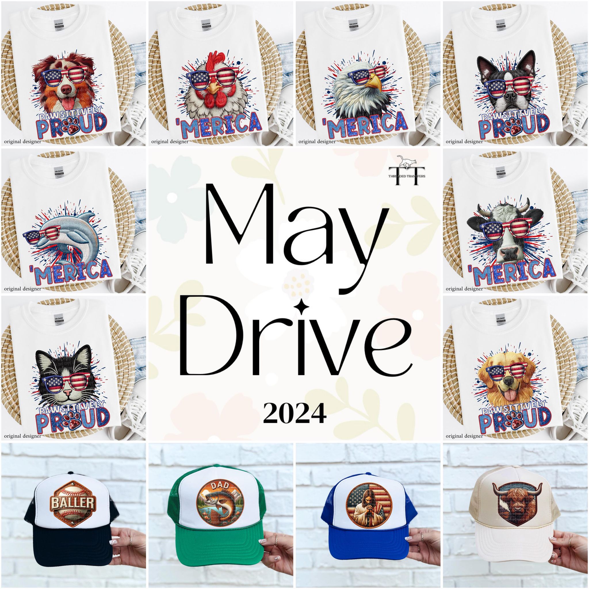 May 2024 Design Drive (read description) – Threaded Transfers