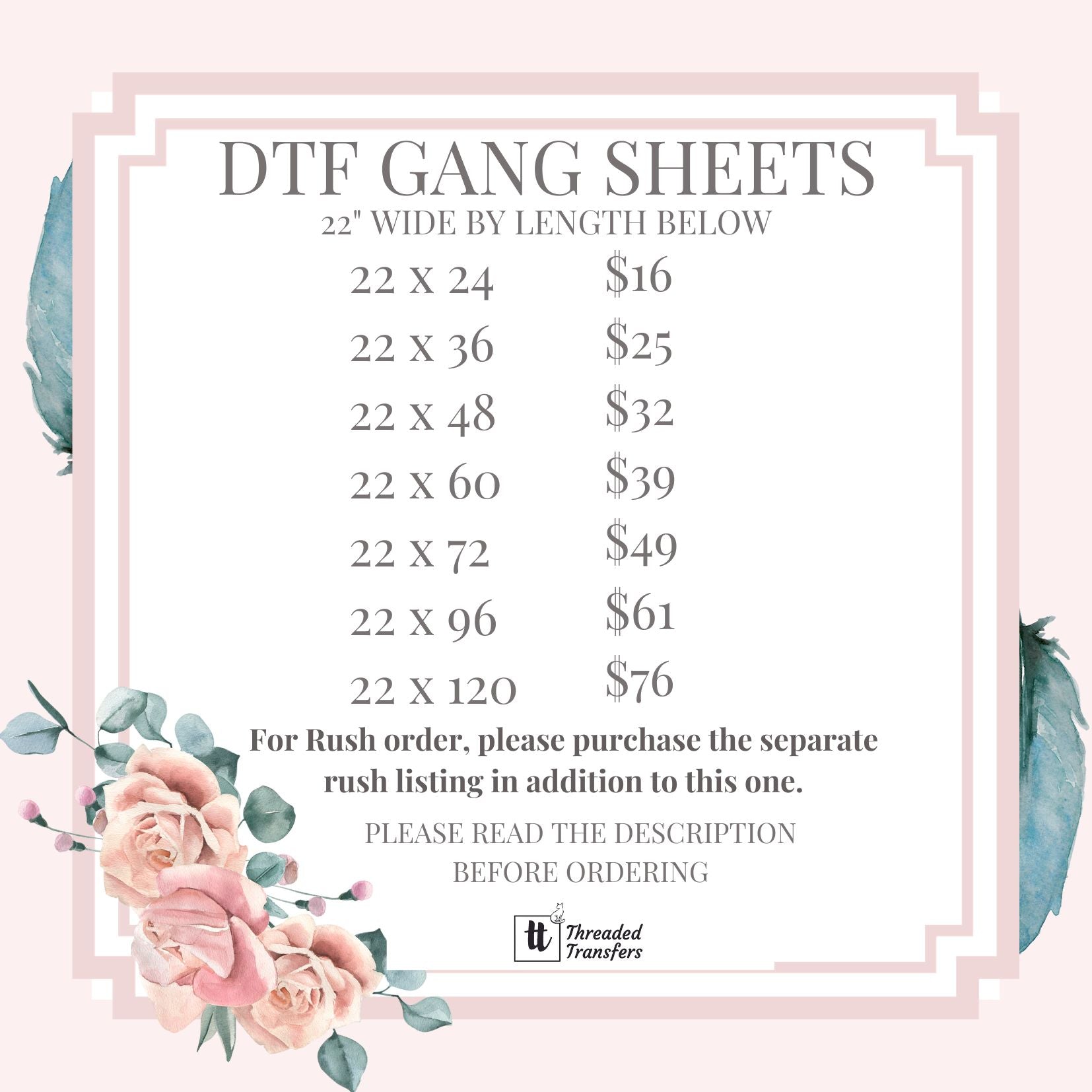 Build Your Own Custom Gang Sheet (Gang Sheet Builder) – Threaded Transfers