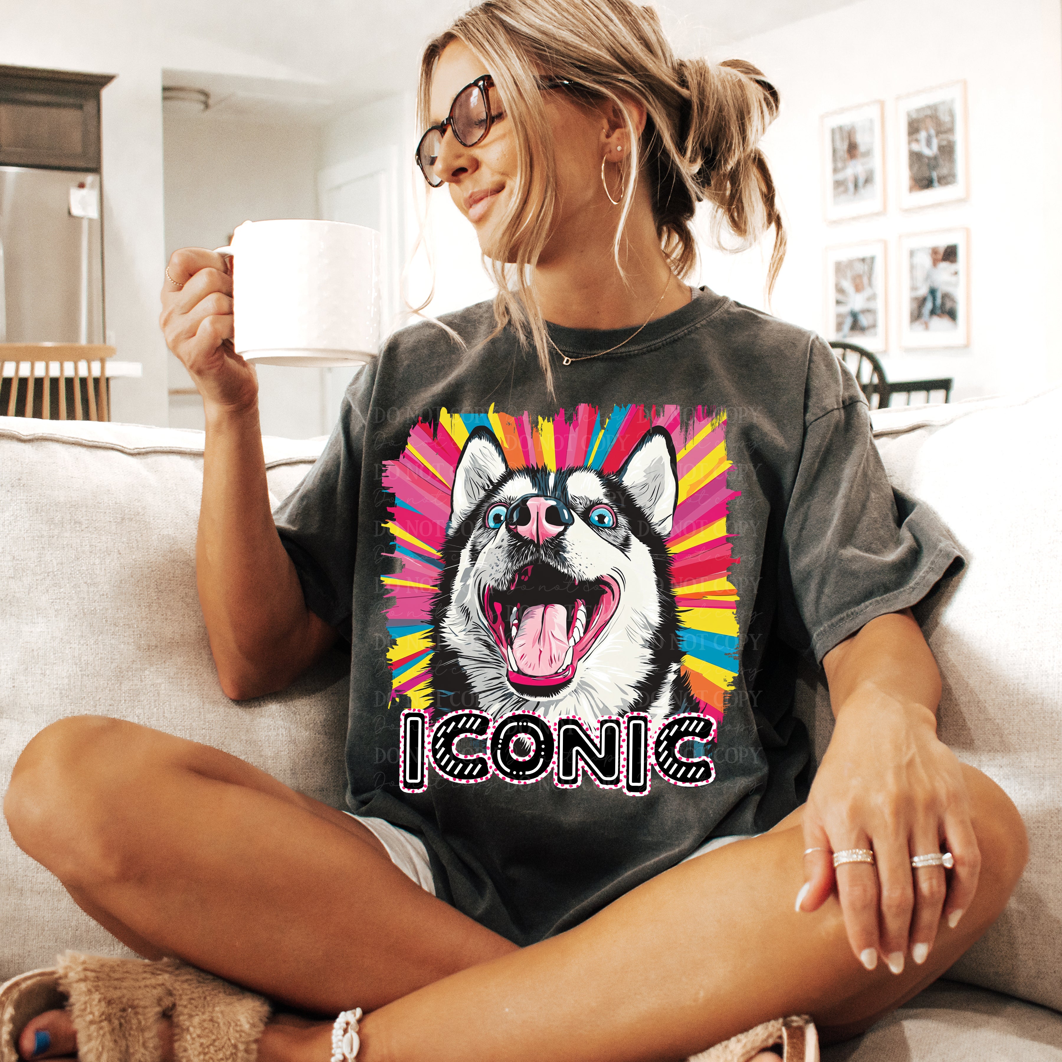 Iconic Husky DTF Transfer – Threaded Transfers